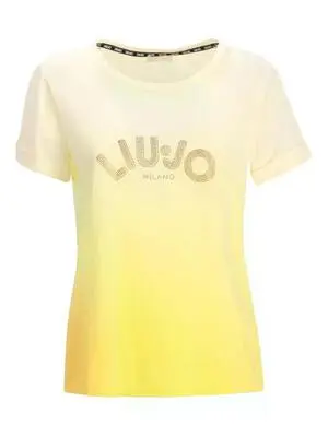 Liu Jo Logo-detail Gradient T-shirt