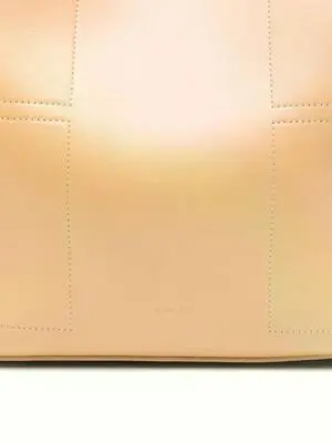 Hogan Leather Shoulder Bag - Neutrals