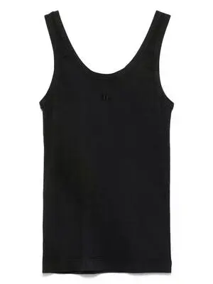 NUDE Logo-embroidered Tank Top