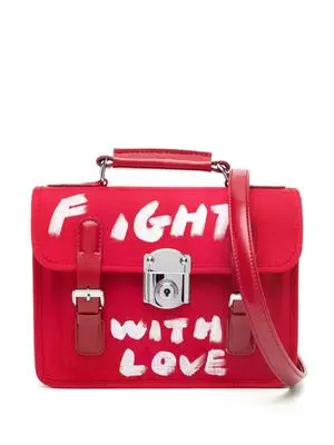 Comme Des Garçons Graphic-print Crossbody Bag
