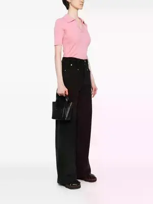 Maison Kitsuné Mini Fox Head Tote Bag - Black