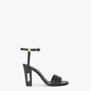 Fendi Delfina Round-toe Sandals
