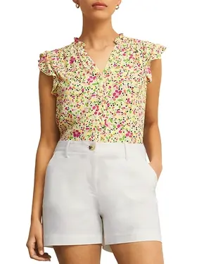 HOBBS LONDON Reena Shorts - White