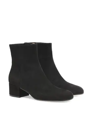 GIANVITO ROSSI Joelle 45 Booties - Black Suede