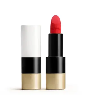 Hermès Rouge Matte Lipstick - 64 Rouge Casaque