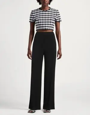 Patrizia Pepe Wide Leg Crepe Pants