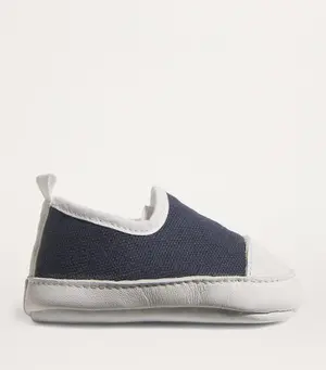 TARTINE ET CHOCOLAT Canvas Slip-on Baby Shoes
