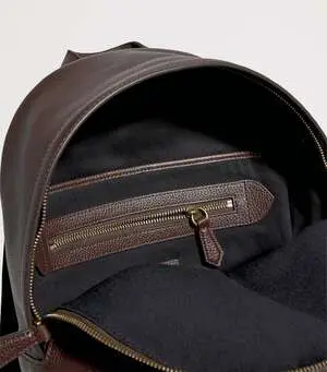 Polo Ralph Lauren Leather Logo Backpack