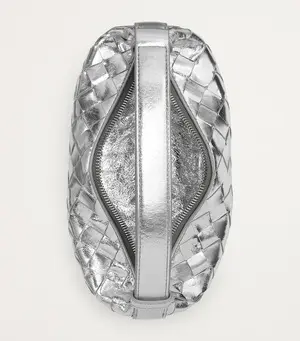 Bottega Veneta Mini Metallic Leather Wallace Top Handle Bag