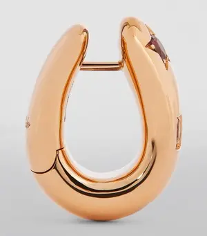 Pomellato Rose Gold And Gemstone Iconica Earrings