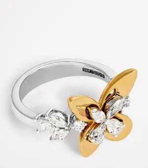 Yeprem Butterfly Diamond Ring