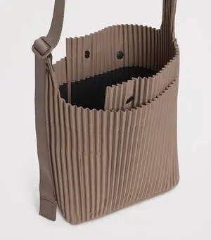 Issey Miyake Pleated Utility Shoulder Bag