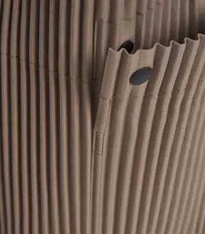 Issey Miyake Pleated Utility Shoulder Bag