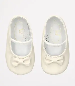 PAPOUELLI Leather Bowie Flats