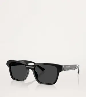 FERRARI Acetate Square Polarised Sunglasses