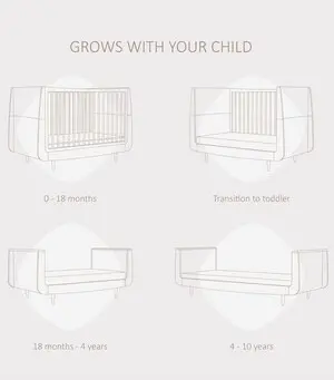 SNÜZ Kot Skandi Cot Bed