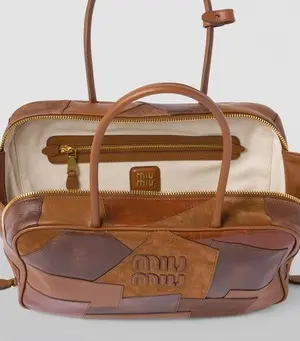 Miu Miu Patchwork Top-handle Bag