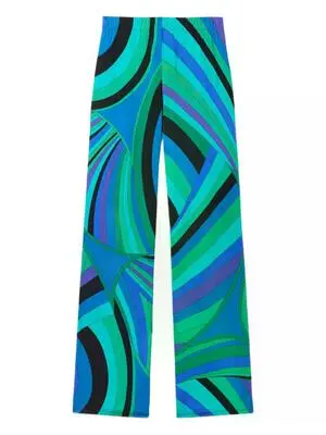 Emilio Pucci Iride-print Trousers