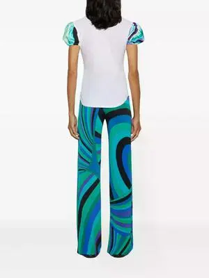 Emilio Pucci Iride-print Trousers