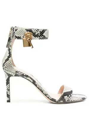 TOM FORD Padlock Stiletto Sandals