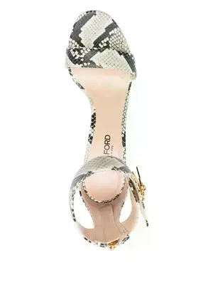 TOM FORD Padlock Stiletto Sandals