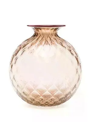 VENINI Monofiori Balloton Vase - Brown