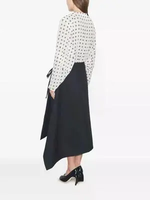 Tory Burch Wrap-effect Midi Skirt
