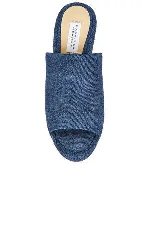 Gabriela Hearst Ares Mule - Medium Blue