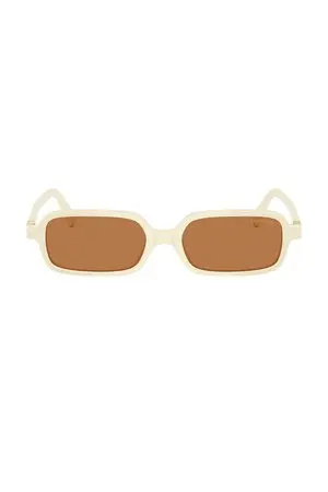 Miu Miu Rectangular Sunglasses - Milk