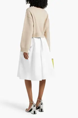 Marni Cotton Midi Skirt