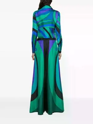 Emilio Pucci Iride-print Button-up Shirt