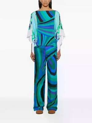 Emilio Pucci Iride-patterned Trousers