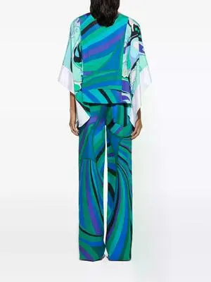 Emilio Pucci Iride-patterned Trousers