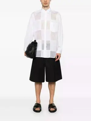 Comme Des Garçons Check-pattern Shirt
