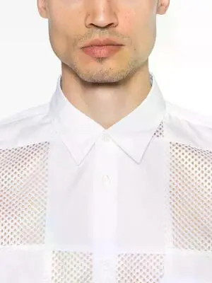 Comme Des Garçons Check-pattern Shirt
