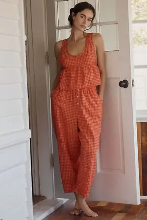 Anthropologie Apron Swing Tank Top