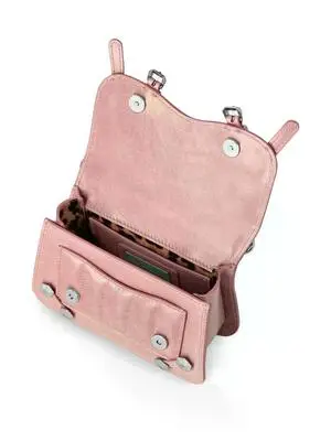 Philipp Plein Small Leather Tote Bag - Pink