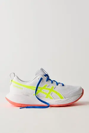 Asics Gel-cumulus 27 Sneakers - White/safety Yellow