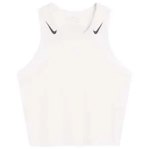 Nike Aeroswift Tank Top - White/black