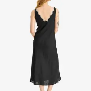 Rixo Sandrine Jacquard Midi Dress - Black