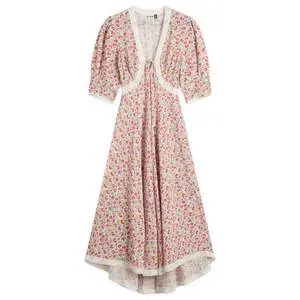 Rixo Amina Shell Pansy Dress