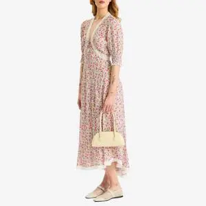 Rixo Amina Shell Pansy Dress