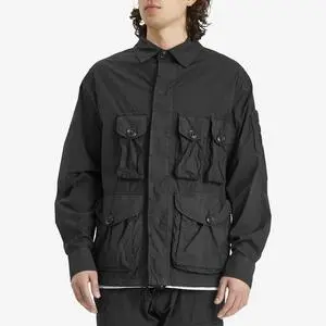 C.P. COMPANY Multi Pocket Shirt Jacket - Black