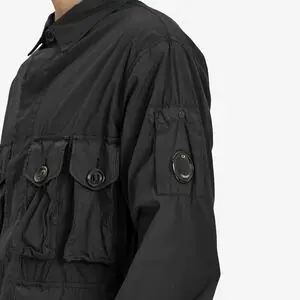 C.P. COMPANY Multi Pocket Shirt Jacket - Black