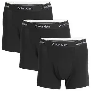 Calvin Klein Icon Relaxed Dart Trunk 3 Pack - Black