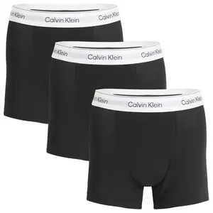 Calvin Klein Icon Relaxed Dart Trunk 3 Pack - Black/white