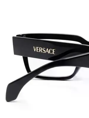 Versace Rectangle Sunglasses - Black