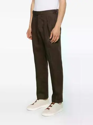 BRIGLIA 1949 Linen Trousers