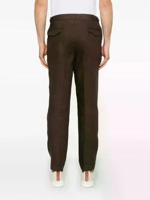 BRIGLIA 1949 Linen Trousers
