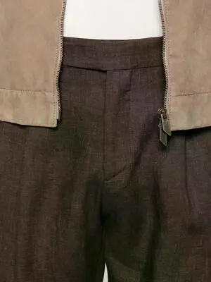 BRIGLIA 1949 Linen Trousers